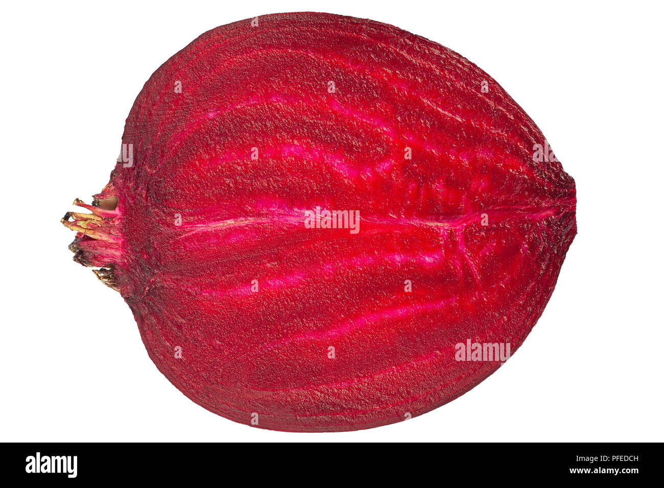 Beet root closeup isolated on white background Stock Photo - Alamy