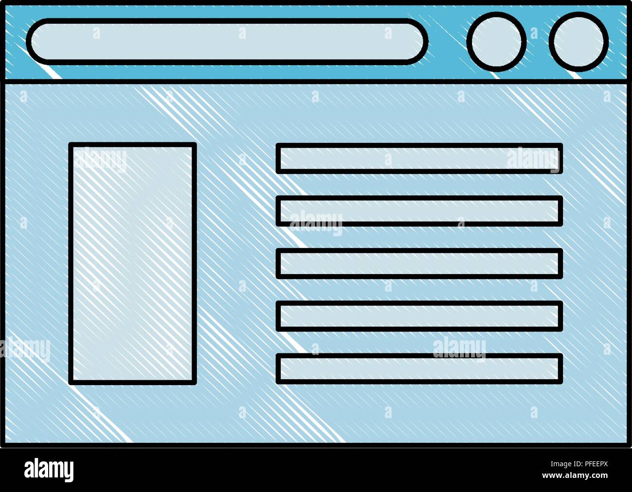 webpage template isolated icon vector illustration design Stock Vector ...