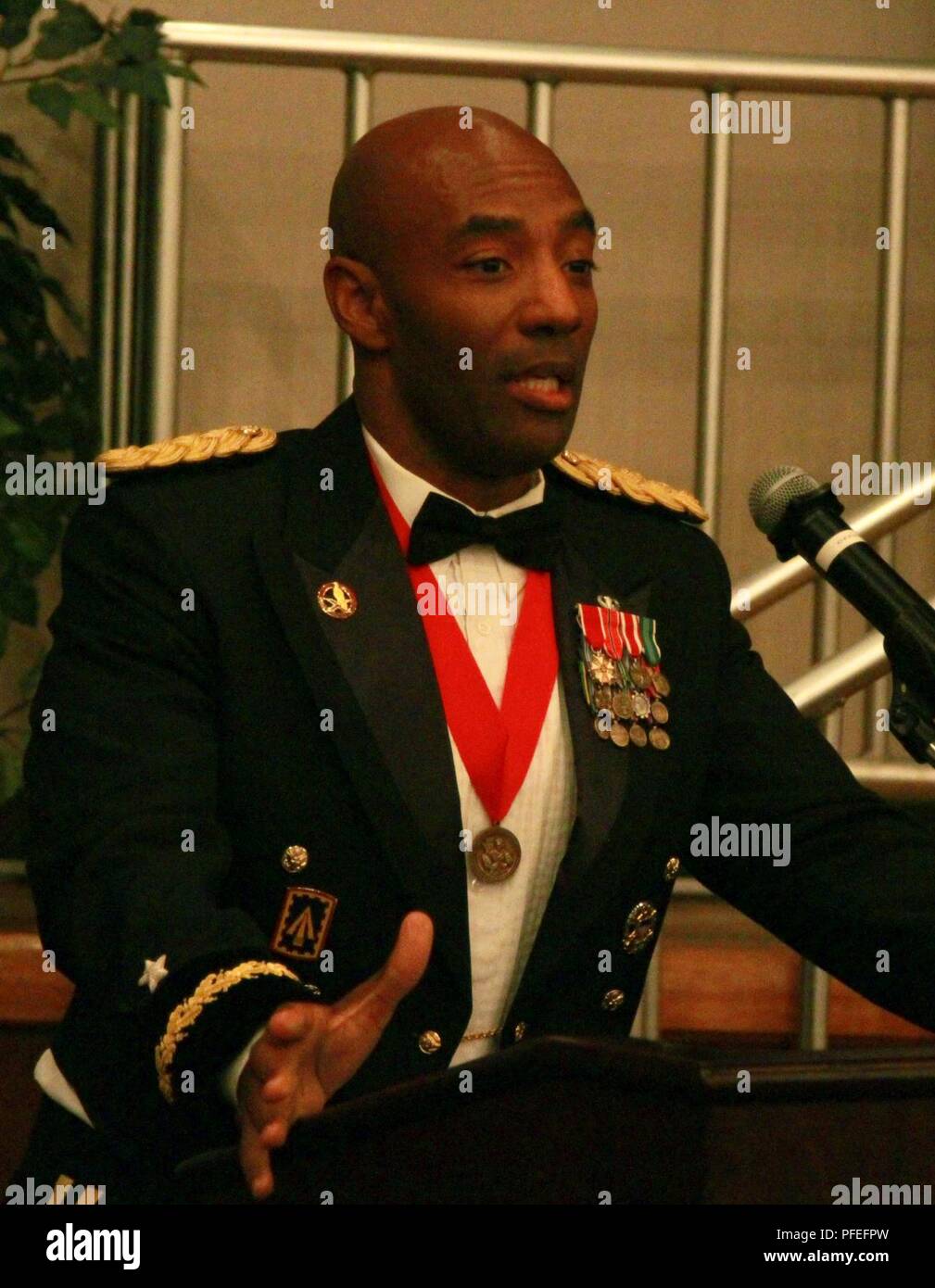 Brigadier Gen. Sean Gainey, commander of the 94th Army Air and Missile ...