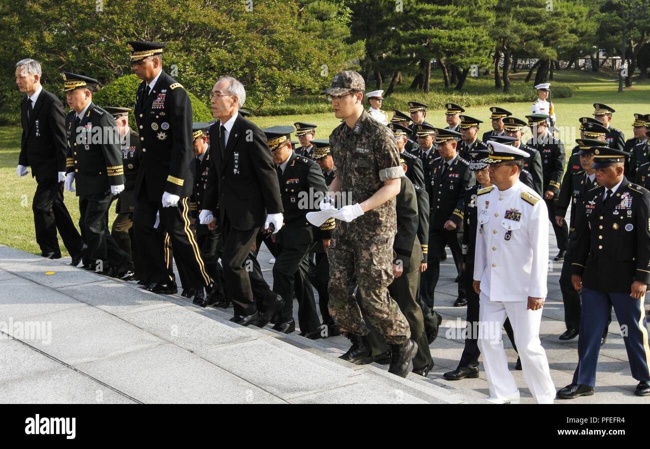 Combined forces command united states forces korea hi-res stock ...
