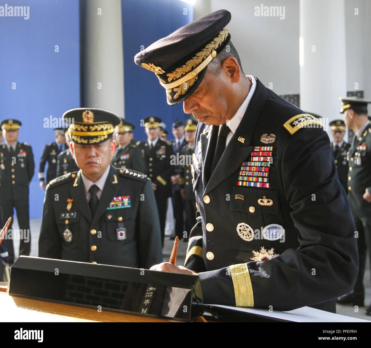 U.S. Army Gen. Vincent K. Brooks, United Nations Command, Combined ...