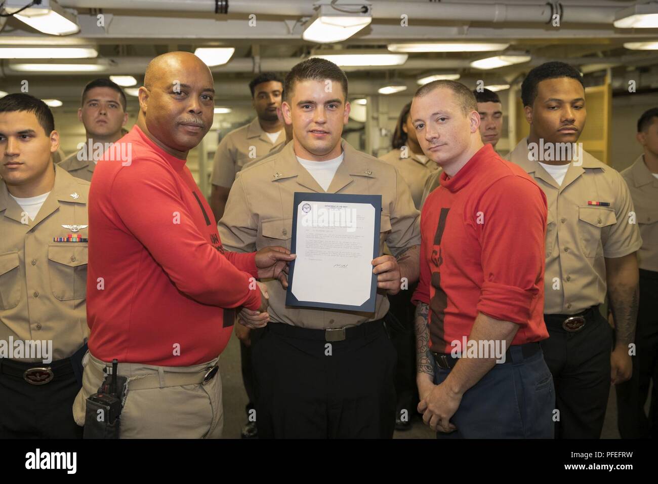 ATLANTIC OCEAN (June 4, 2018) -- Aviation Ordnanceman 3rd Class Mason ...