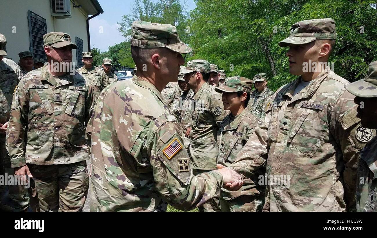 Sgt. Maj. of the Army Daniel A. Dailey visits troops of the 307th ...