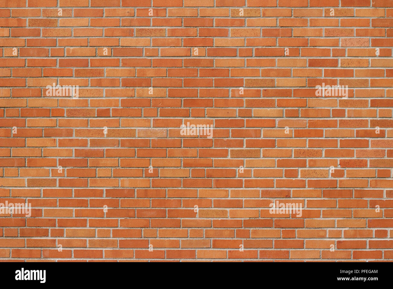 Flemish stretcher bond pattern brick wall background with weathered ...