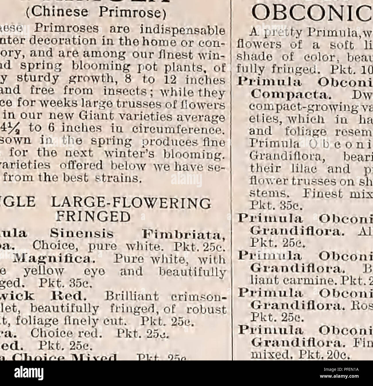 This catalog details a wide range of vegetable, flower, and farm seeds ...