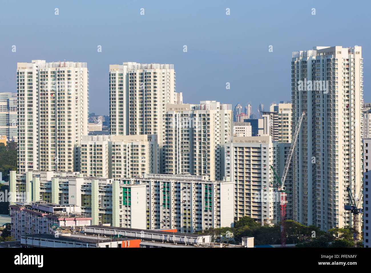 Singapore hdb properties hi-res stock photography and images - Alamy