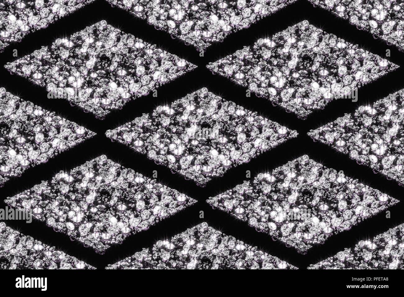 Seamless diamonds patterns hi-res stock photography and images - Alamy