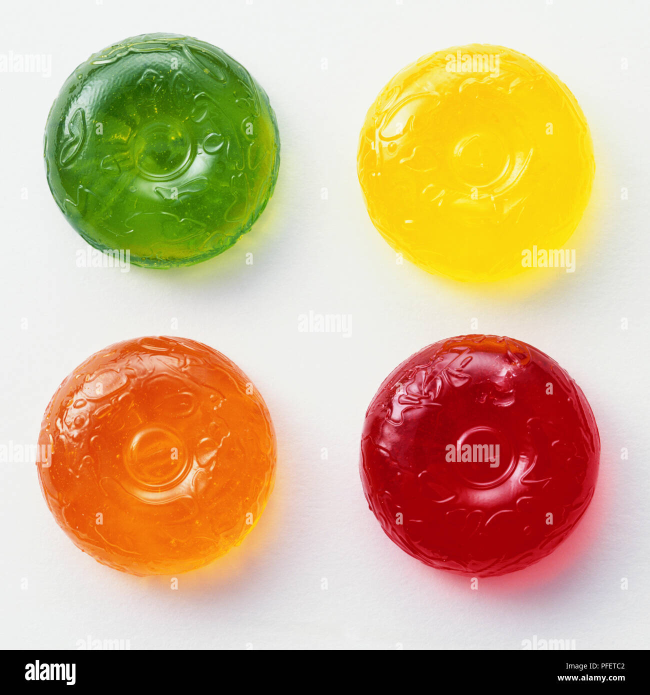 Orange boiled sweets hi-res stock photography and images - Alamy