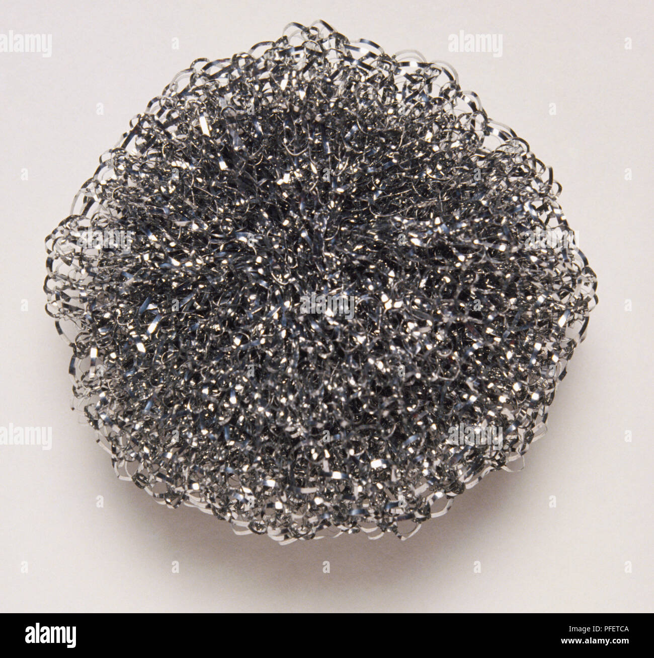 A metal scourer Stock Photo - Alamy