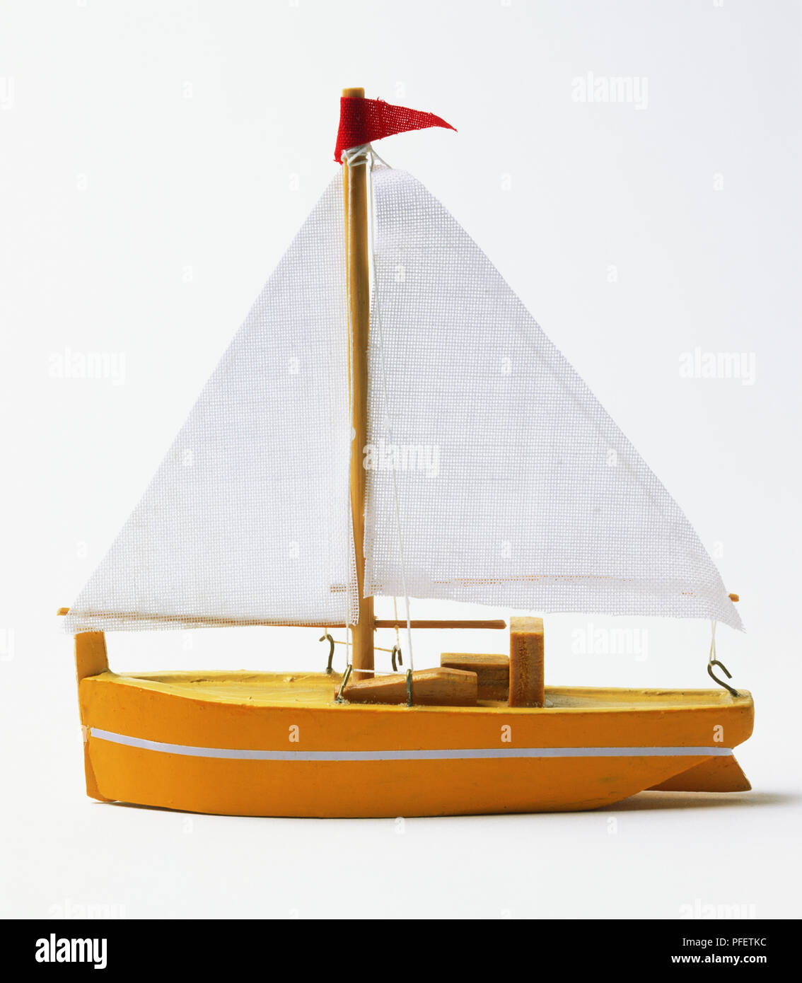 Toy sailing boat hi-res stock photography and images - Alamy