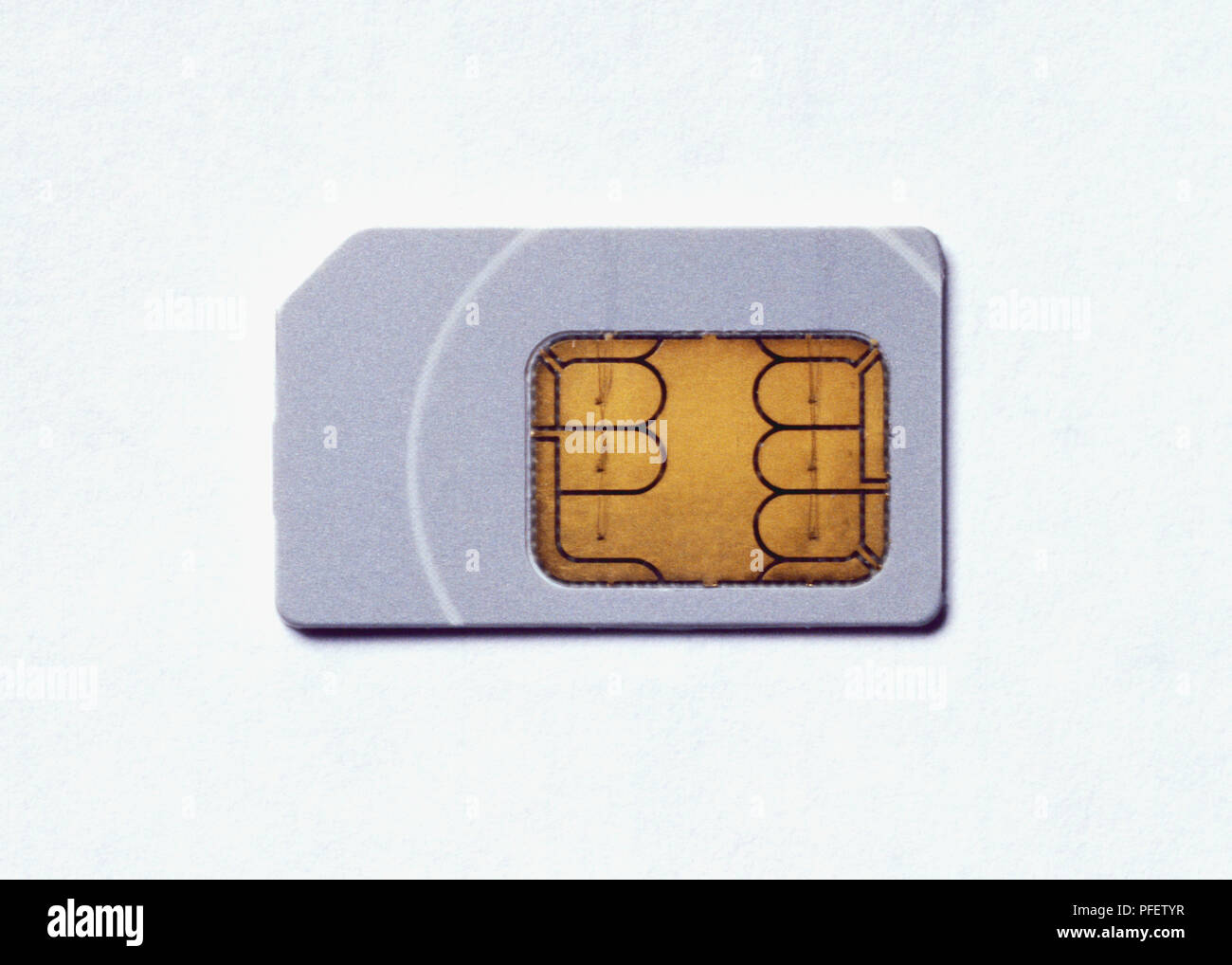 Mobile phone 'Sim' card Stock Photo - Alamy
