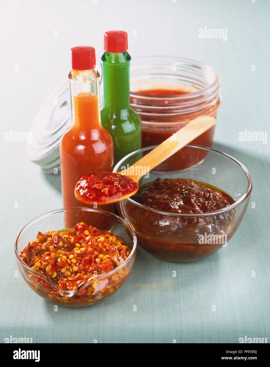 Chilli jam jar hi-res stock photography and images - Alamy