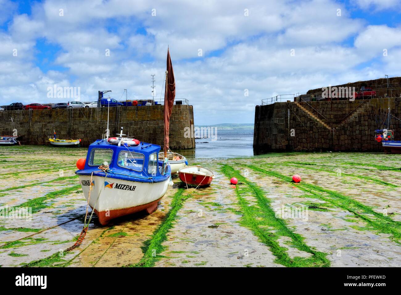 Mousehole Harbour Entrance High Resolution Stock Photography and Images ...