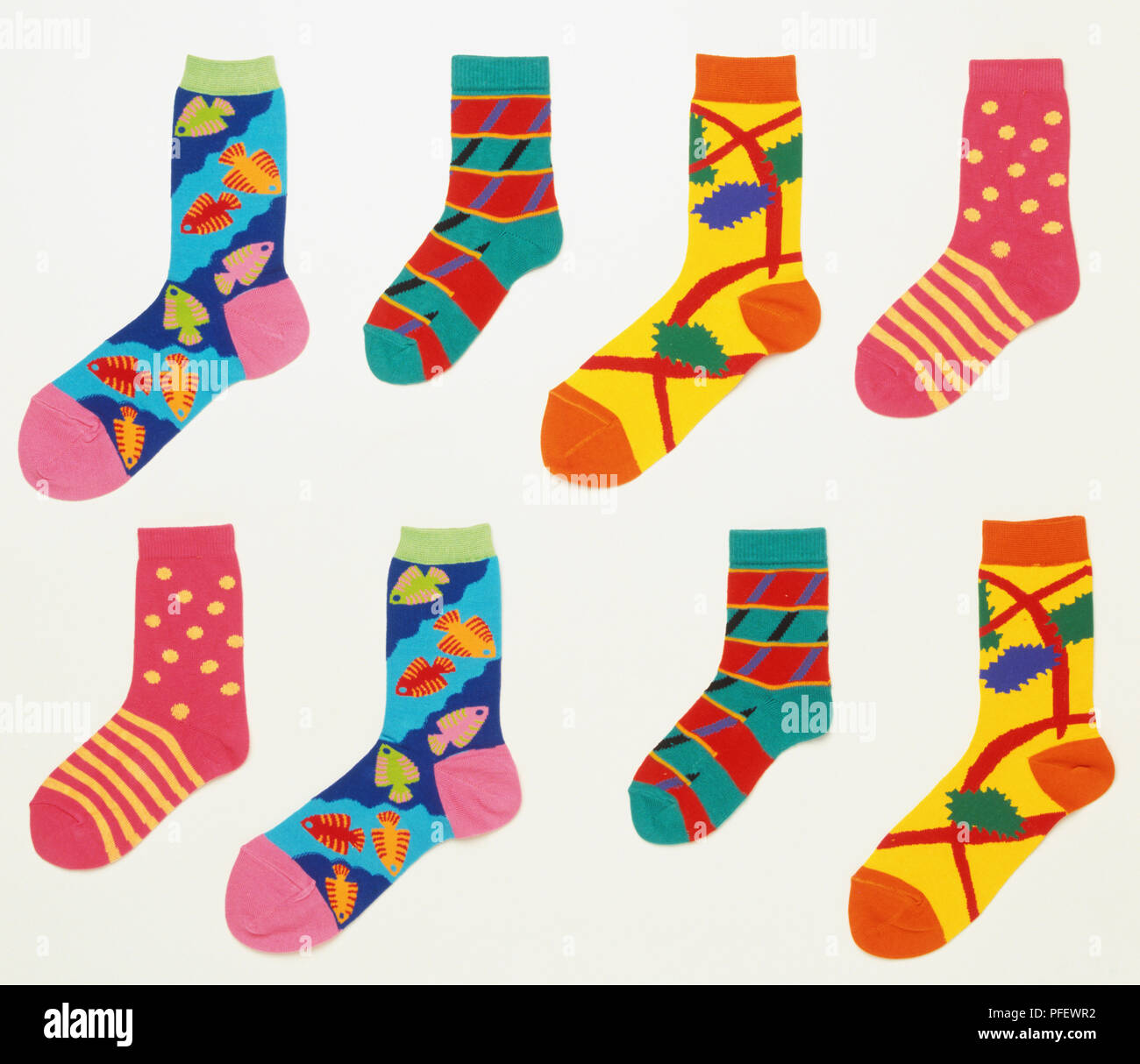 Coloured socks hi-res stock photography and images - Alamy