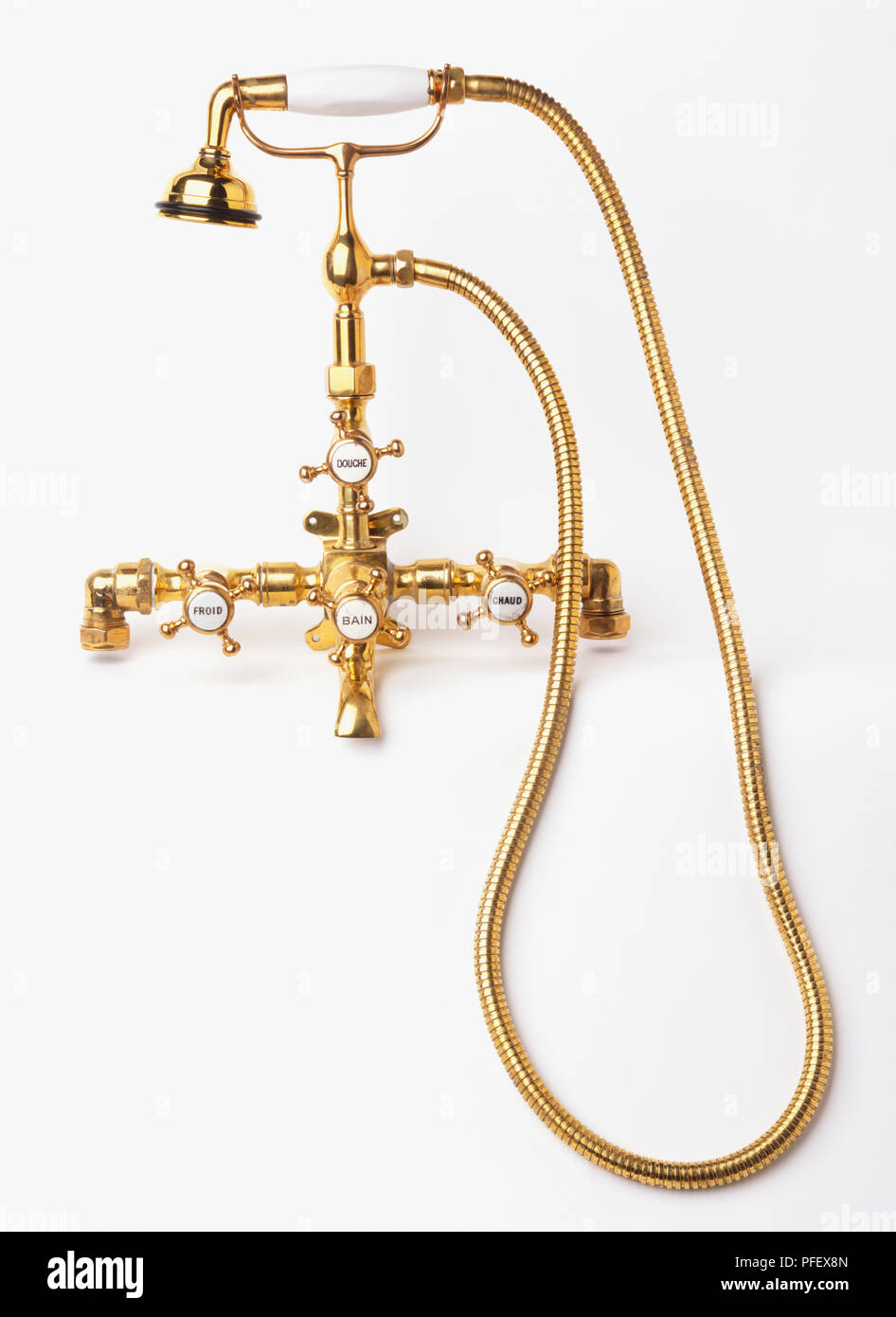 Old fashioned shower hi-res stock photography and images - Alamy