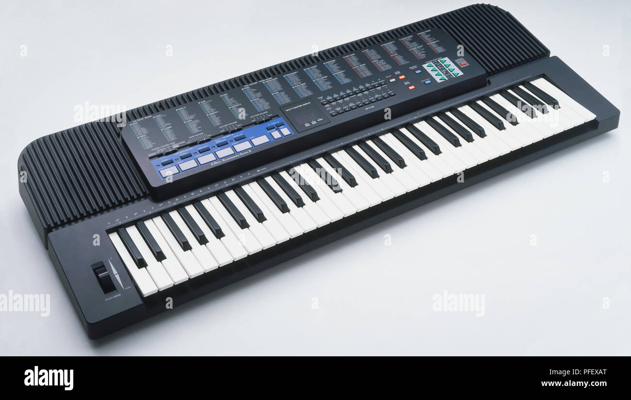 An electronic music keyboard Stock Photo - Alamy