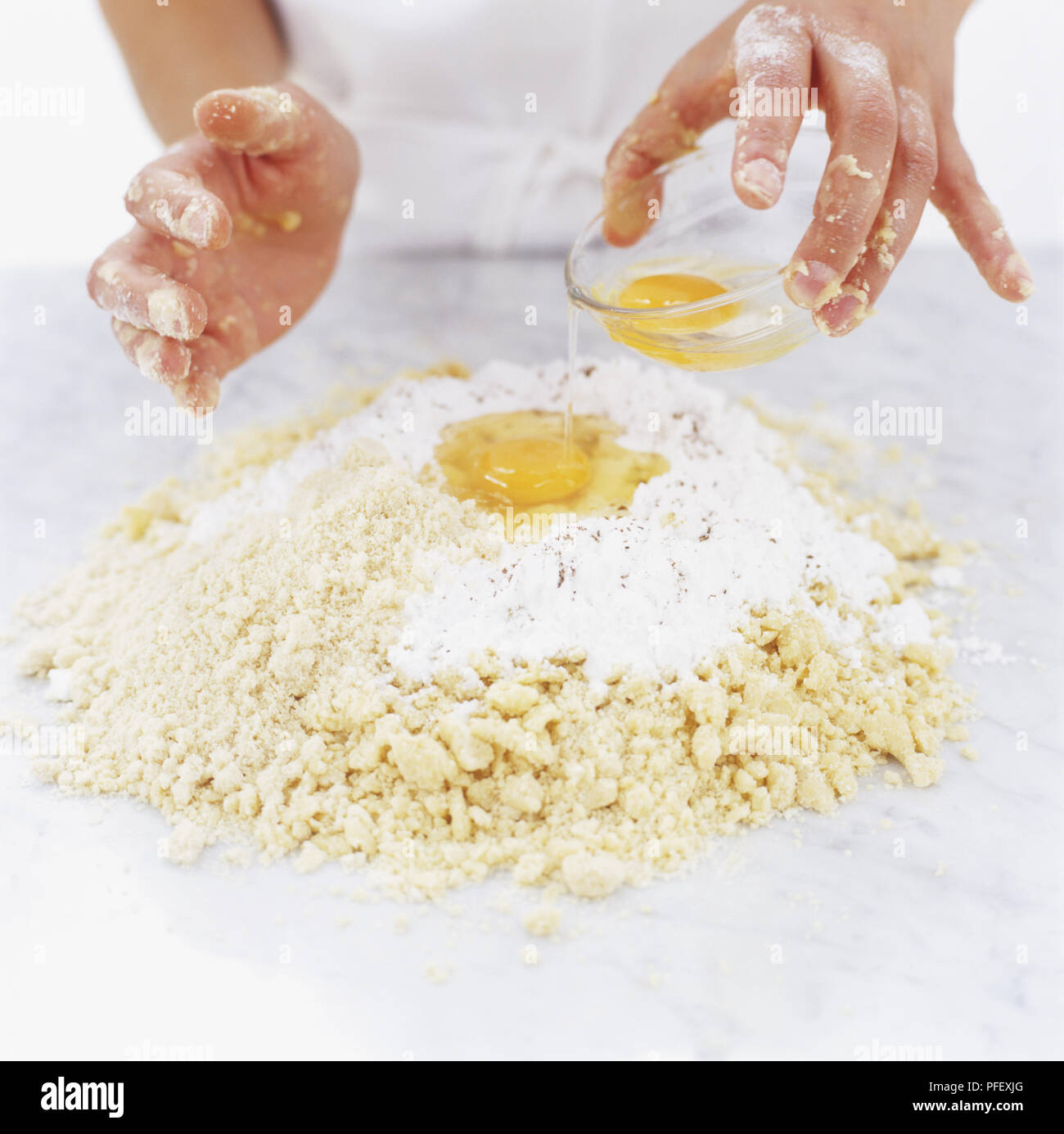 Poured over the mixture hi-res stock photography and images - Alamy