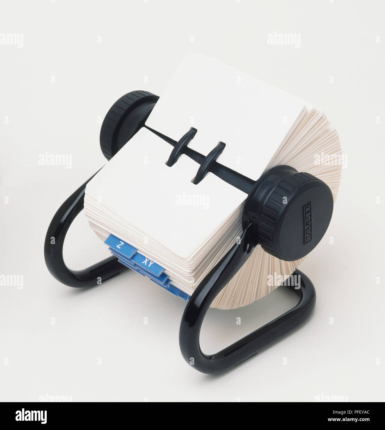 Rotary card file Stock Photo - Alamy