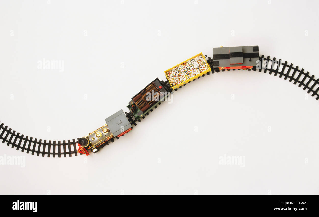 Toy Train Side View