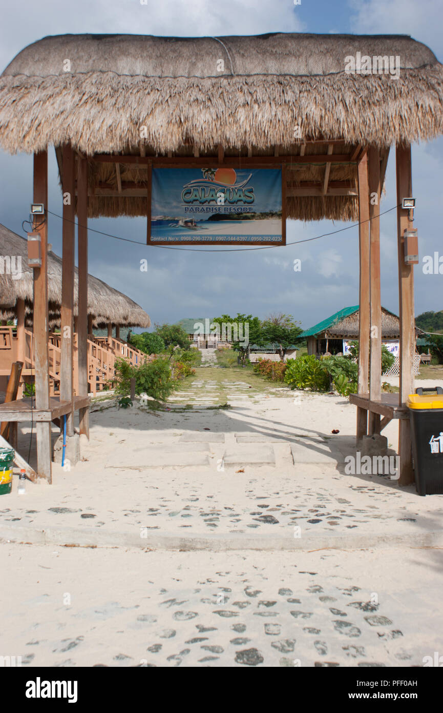 Calaguas Paradise Resort Stock Photo - Alamy