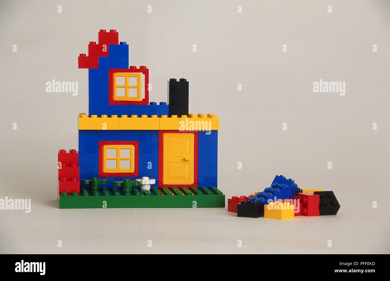 Toy house built lego hi-res stock photography and images - Alamy