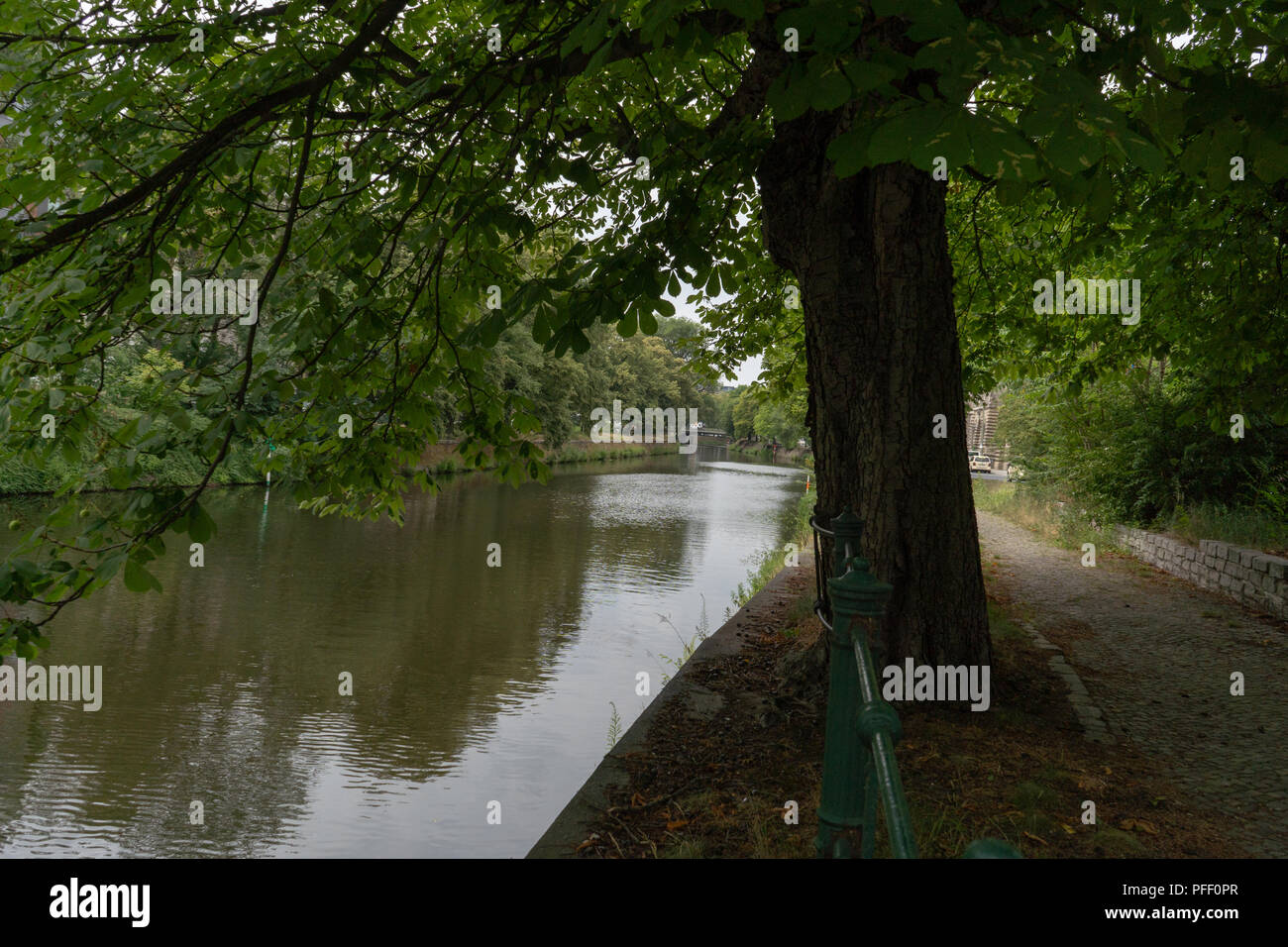 This is a Photo of the Spree River in Berlin Stock Photo - Alamy
