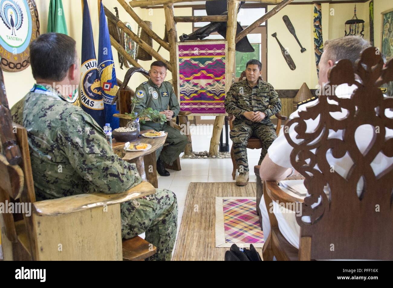 PUERTO PRINCESA, Republic of the Philippines (June 6, 2018) Rear Adm ...