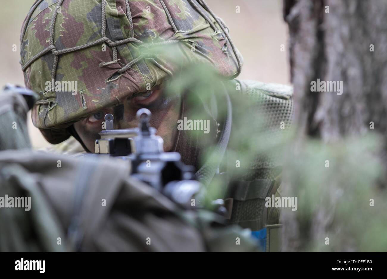 Mechanised infantry brigade iron wolf hi-res stock photography and ...