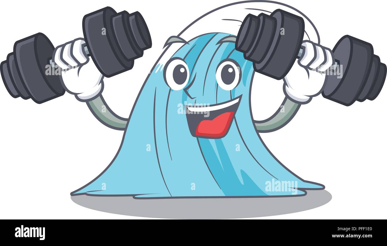 Fitness wave character cartoon style Stock Vector Image & Art - Alamy