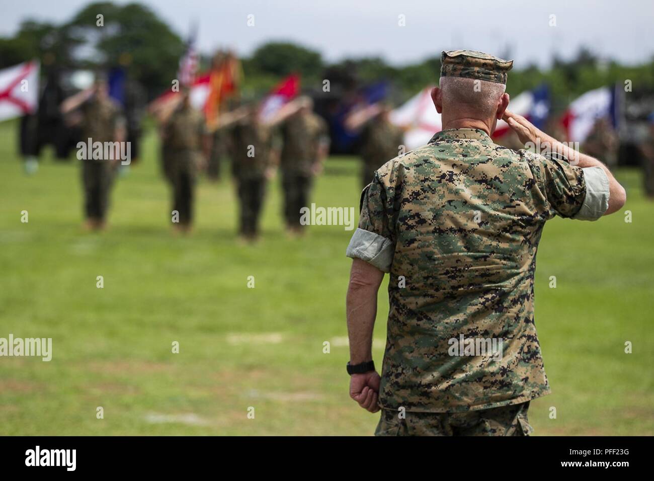 Lieutenant Gen. Lawrence Nicholson, commanding general of III Marine ...