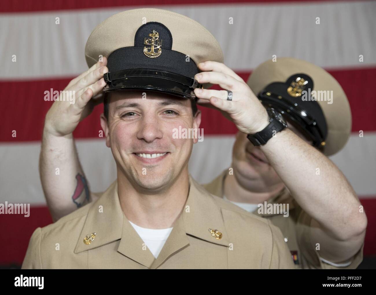 Senior chief and master chief petty officers hi-res stock photography ...