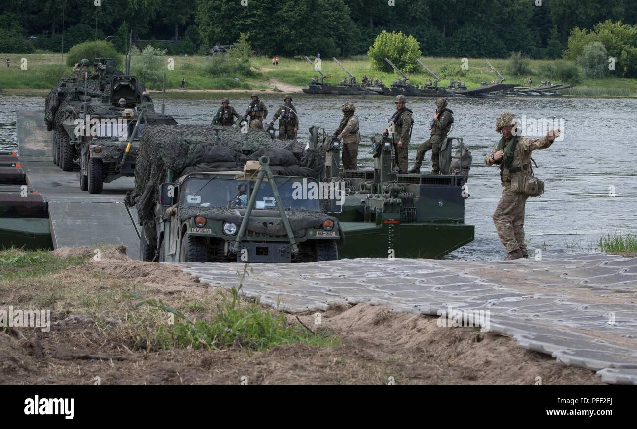 British army m3 amphibious rig hi-res stock photography and images - Alamy