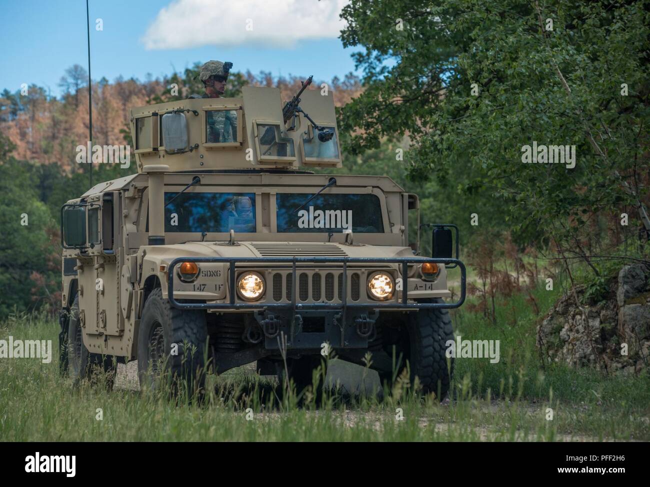 The 137th Transportation Company with the Kansas National Guard conduct ...