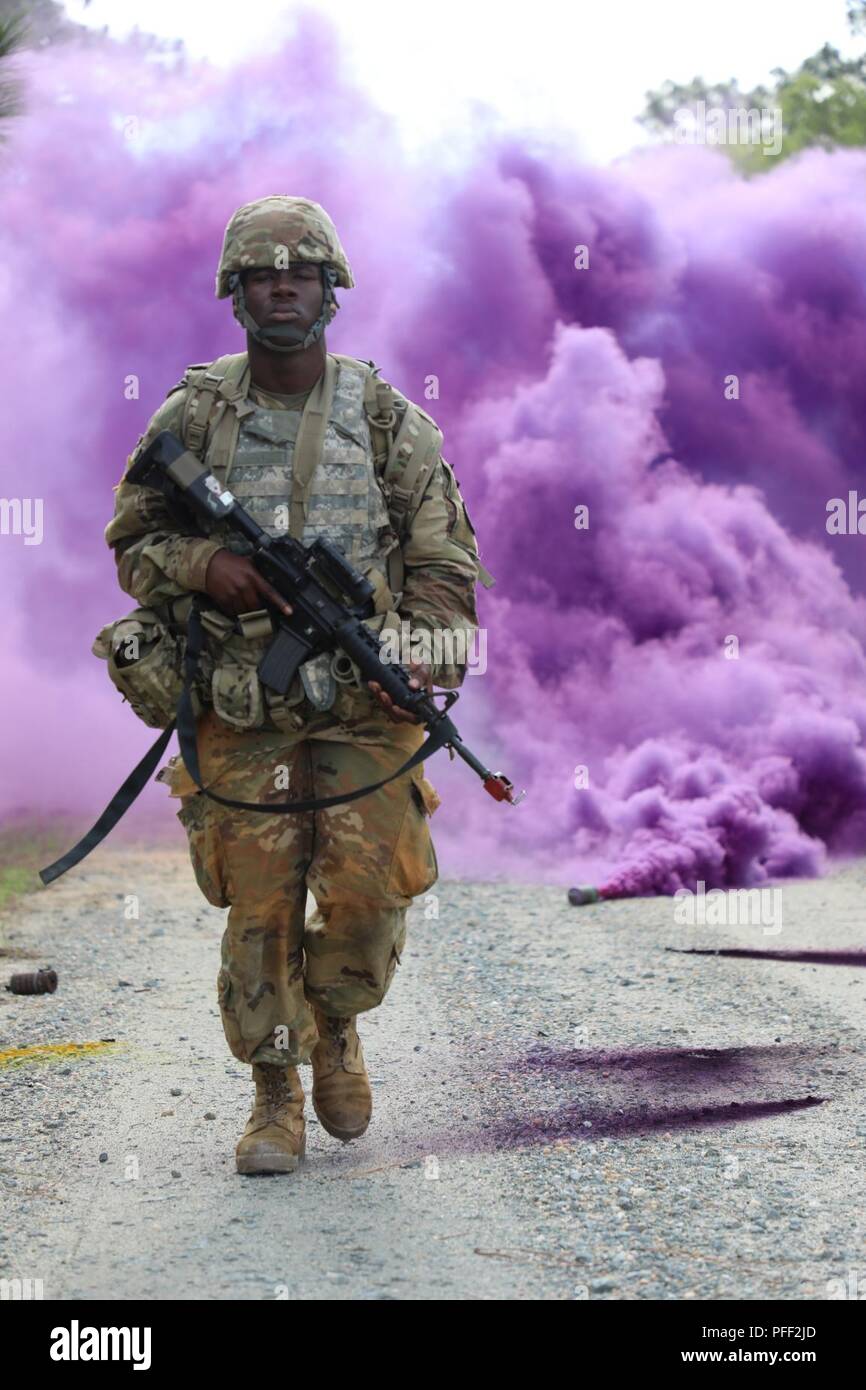 U.S. Army Reserve Pfc. Ladarius Smith, a human resources specialist ...