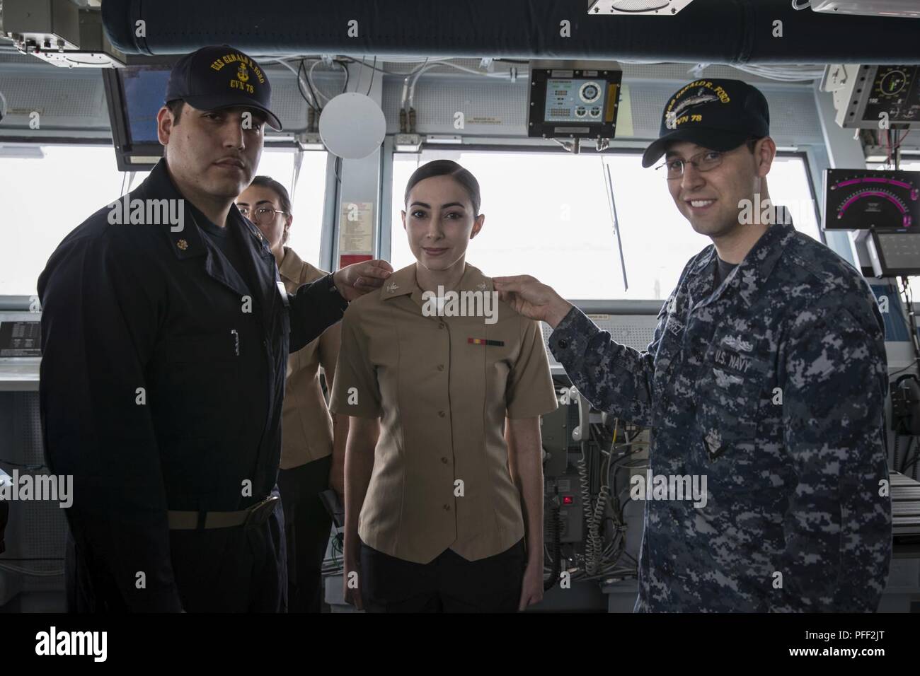 NORFOLK, Va. (June 12, 2018) – Quartermaster 2nd Class Lydia Pandorf ...