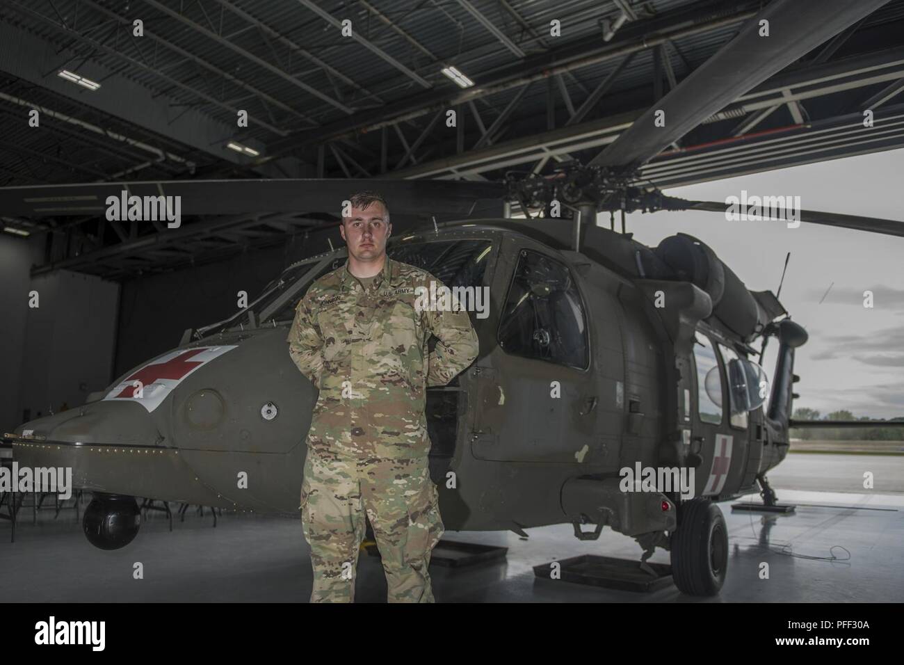 U.S. Army Sgt. Devin Johnson poses for a photograph for "Meet Your ...