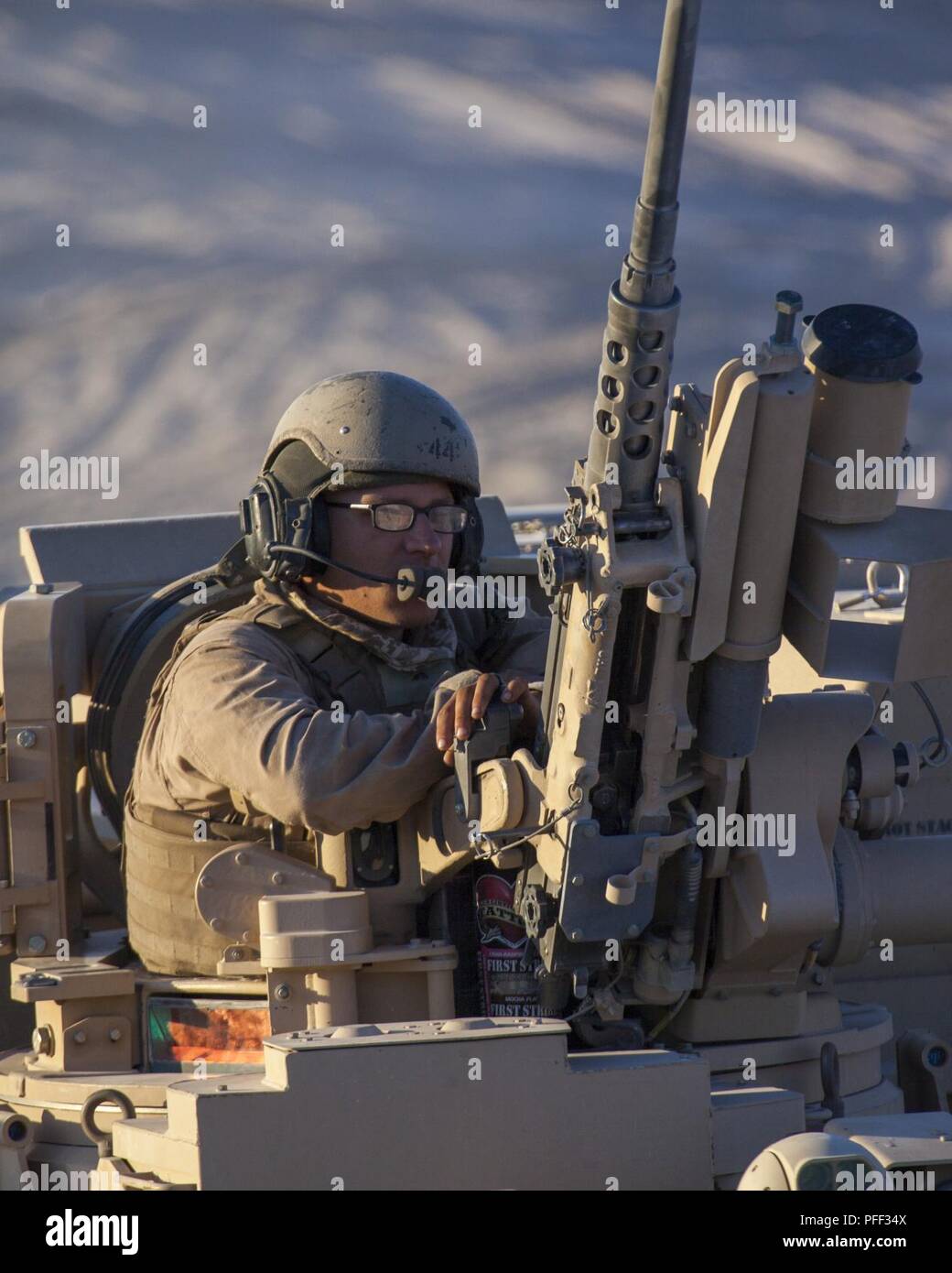 A Marine with 1st Platoon, Alpha Company, 4th Combat Engineer Battalion ...