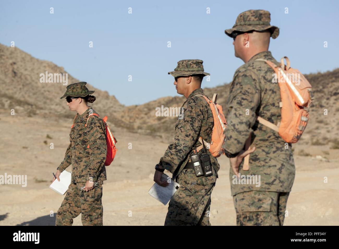 Coyote Trainers with Tactical Training Exercise Control Group, Marine Air Ground Task Force ...