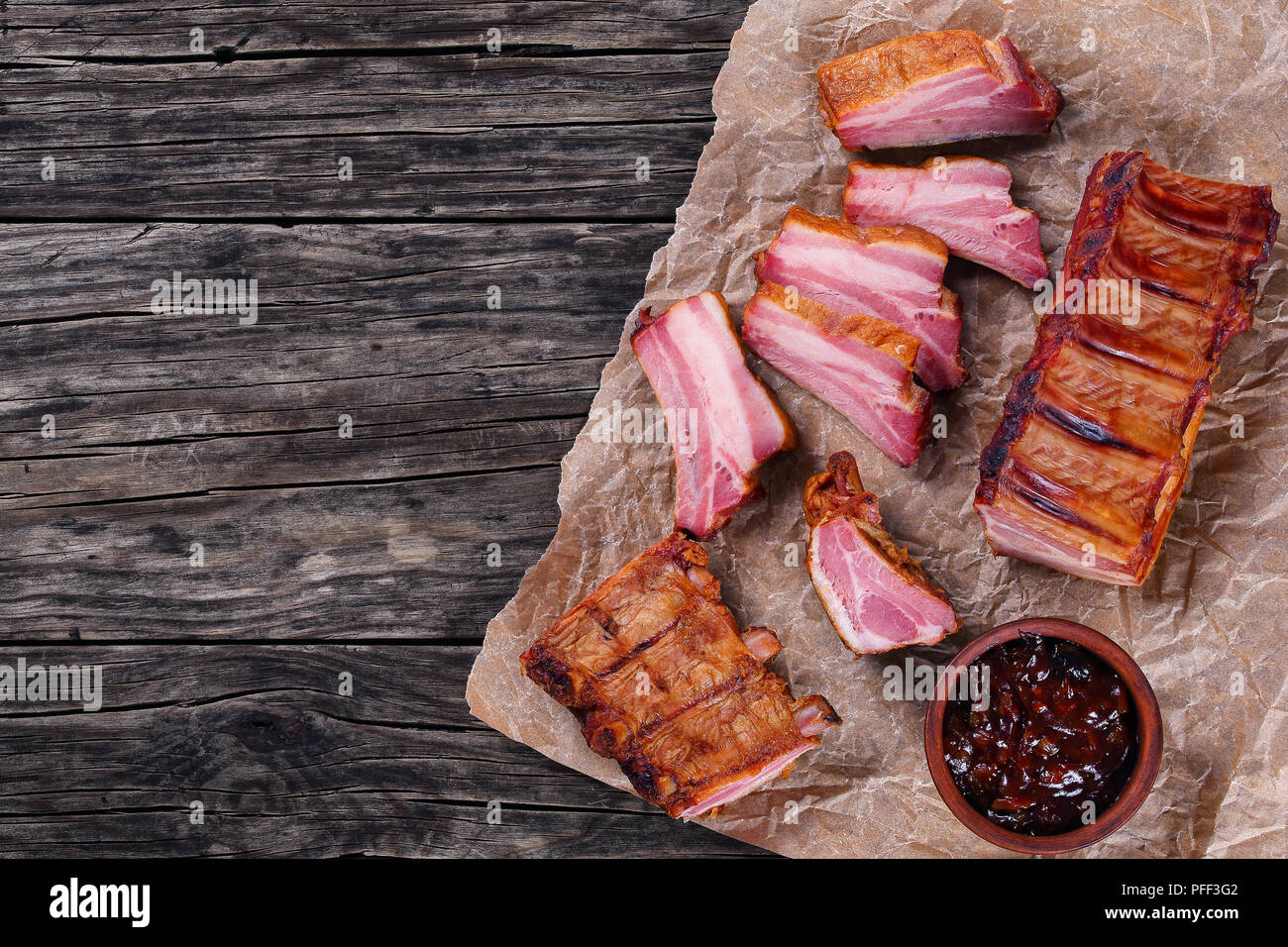 Juicy pork slab hi-res stock photography and images - Alamy