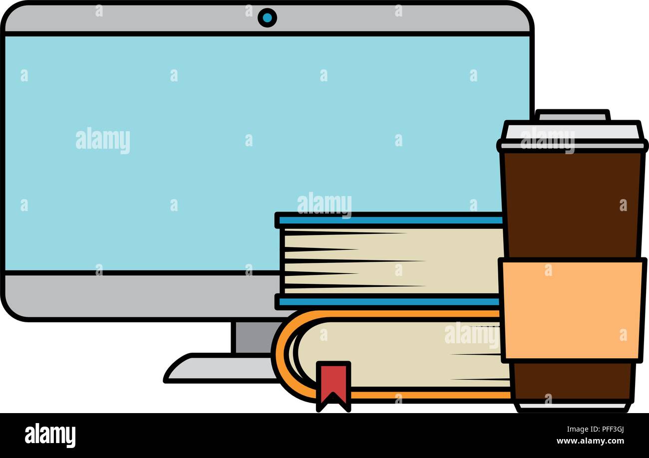 Pile of books image Stock Vector Images - Alamy