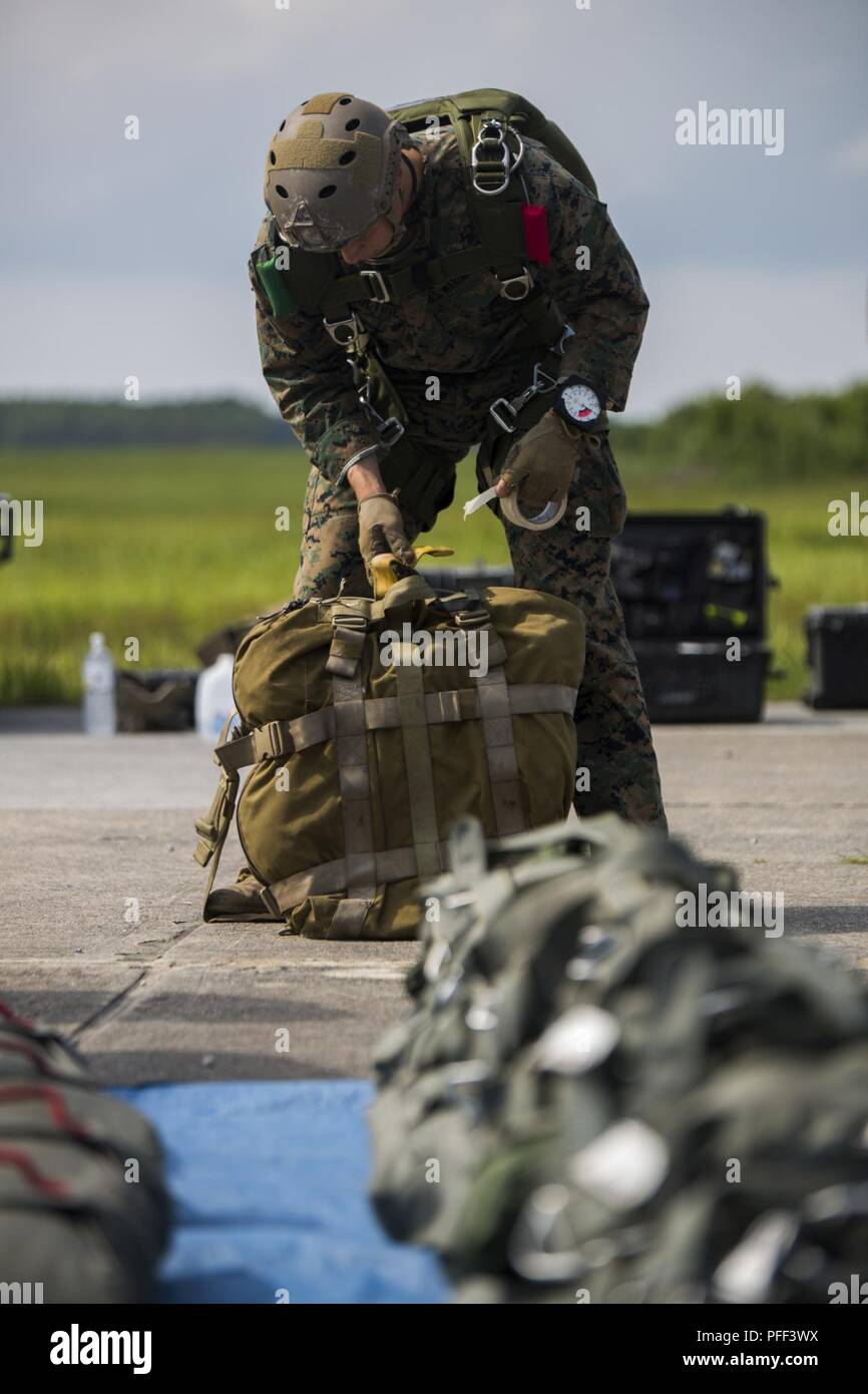 A U.S. Marine with 2nd Reconnaissance Battalion, 2nd Marine Division ...