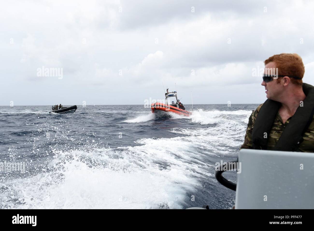 Bahamas (June 13, 2018) A small U.S. Coast Guard Stock Photo - Alamy