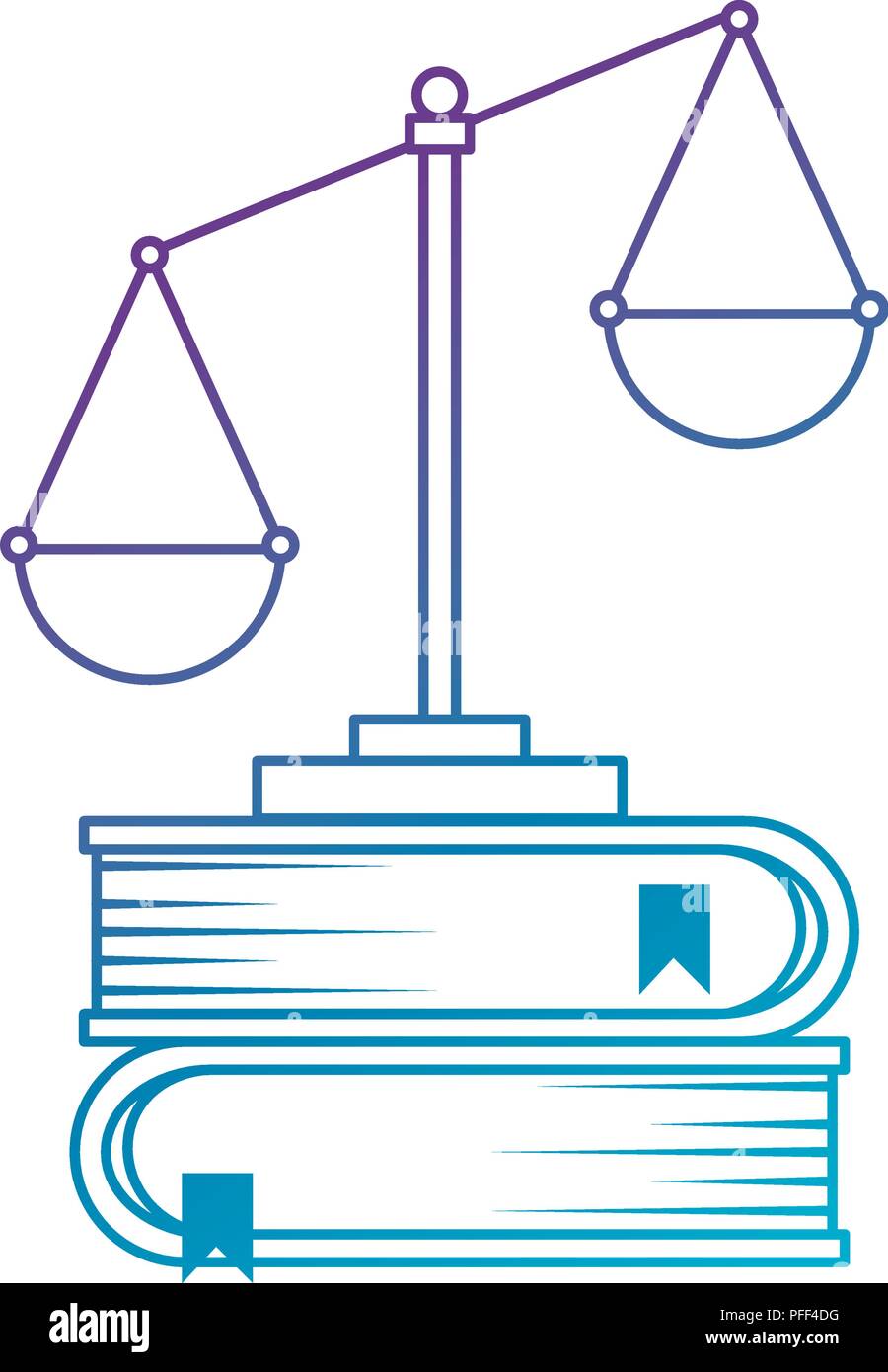 pile text books with balance Stock Vector Image & Art - Alamy