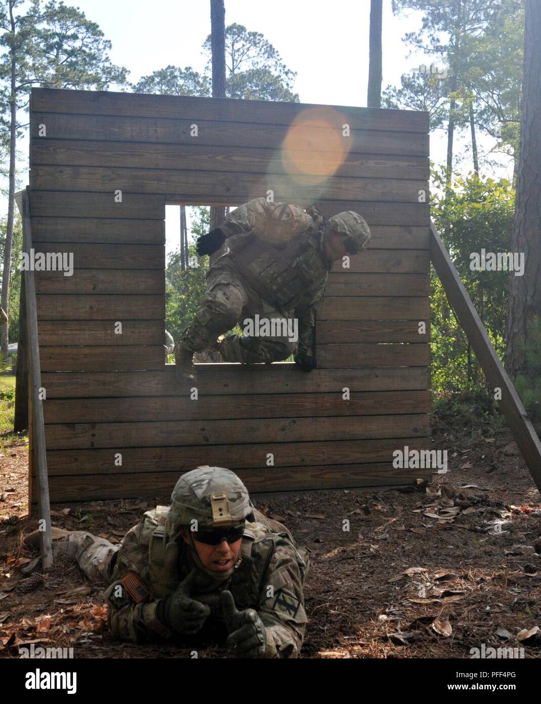 Ptae obstacle course hi-res stock photography and images - Alamy