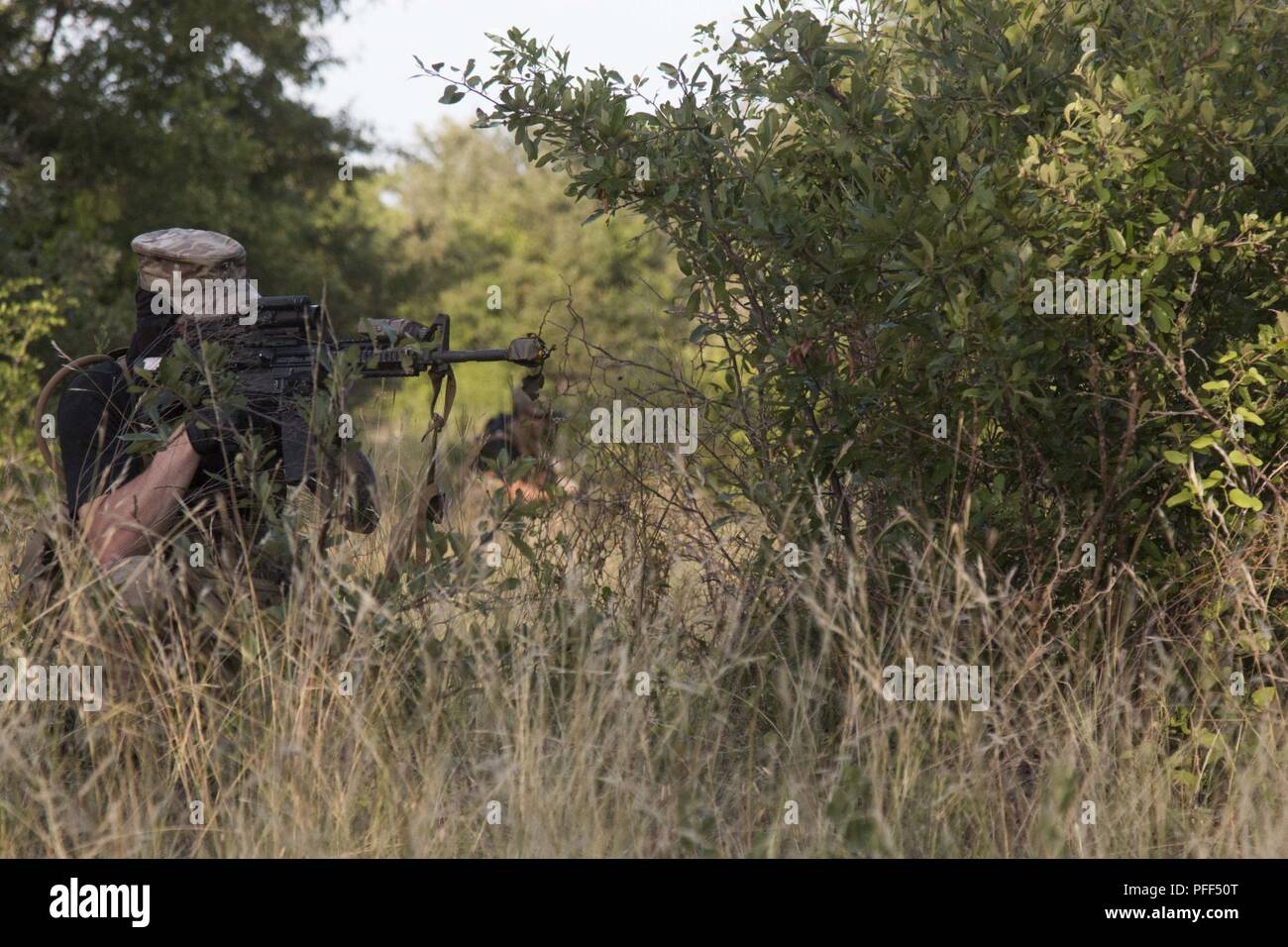 An “enemy force” from 1st Battalion, 12th Cavalry Regiment, 3rd Armored ...