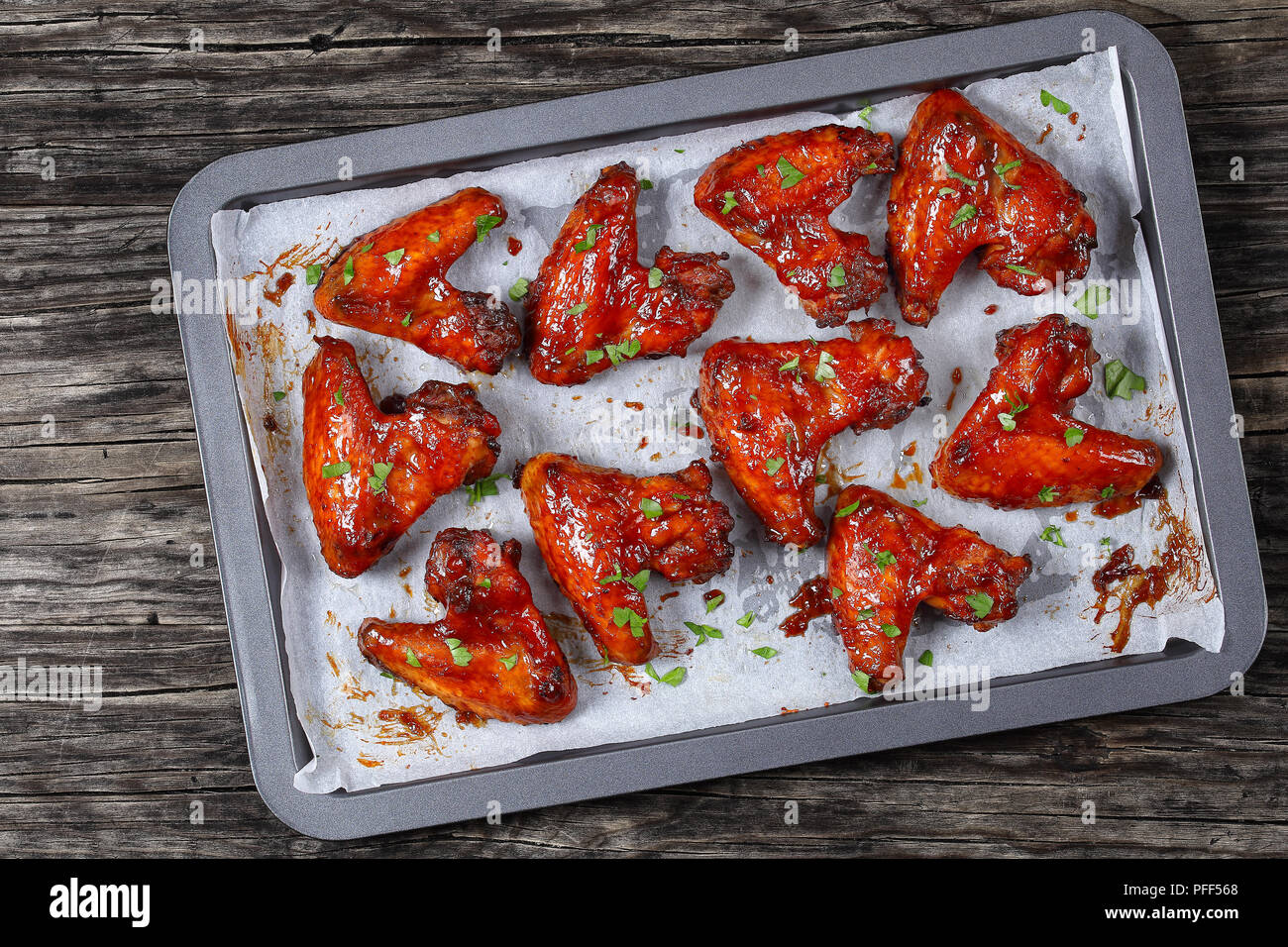 Basted Chicken Wings High Resolution Stock Photography and Images - Alamy
