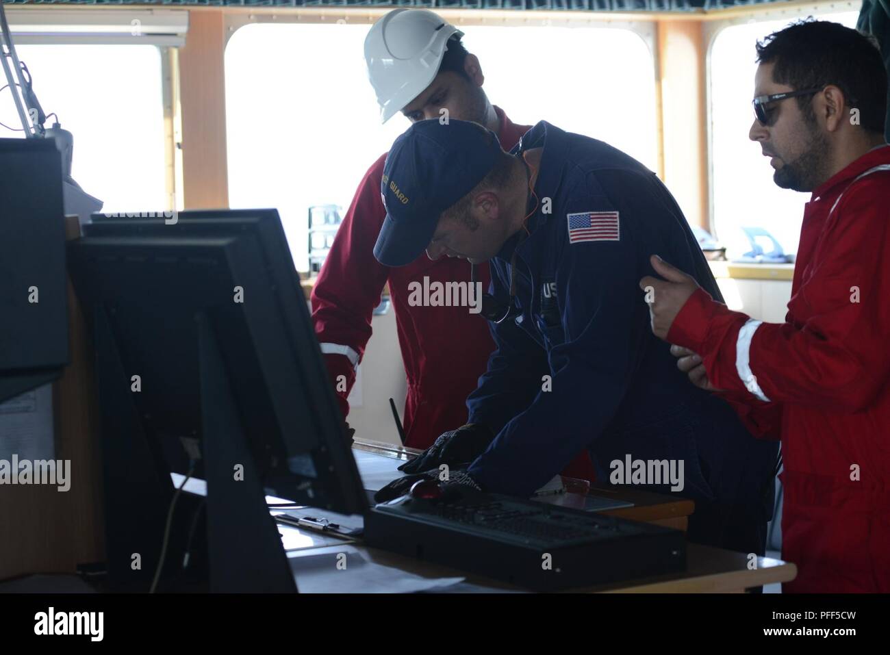 Foreign tank vessel inspection hi-res stock photography and images - Alamy