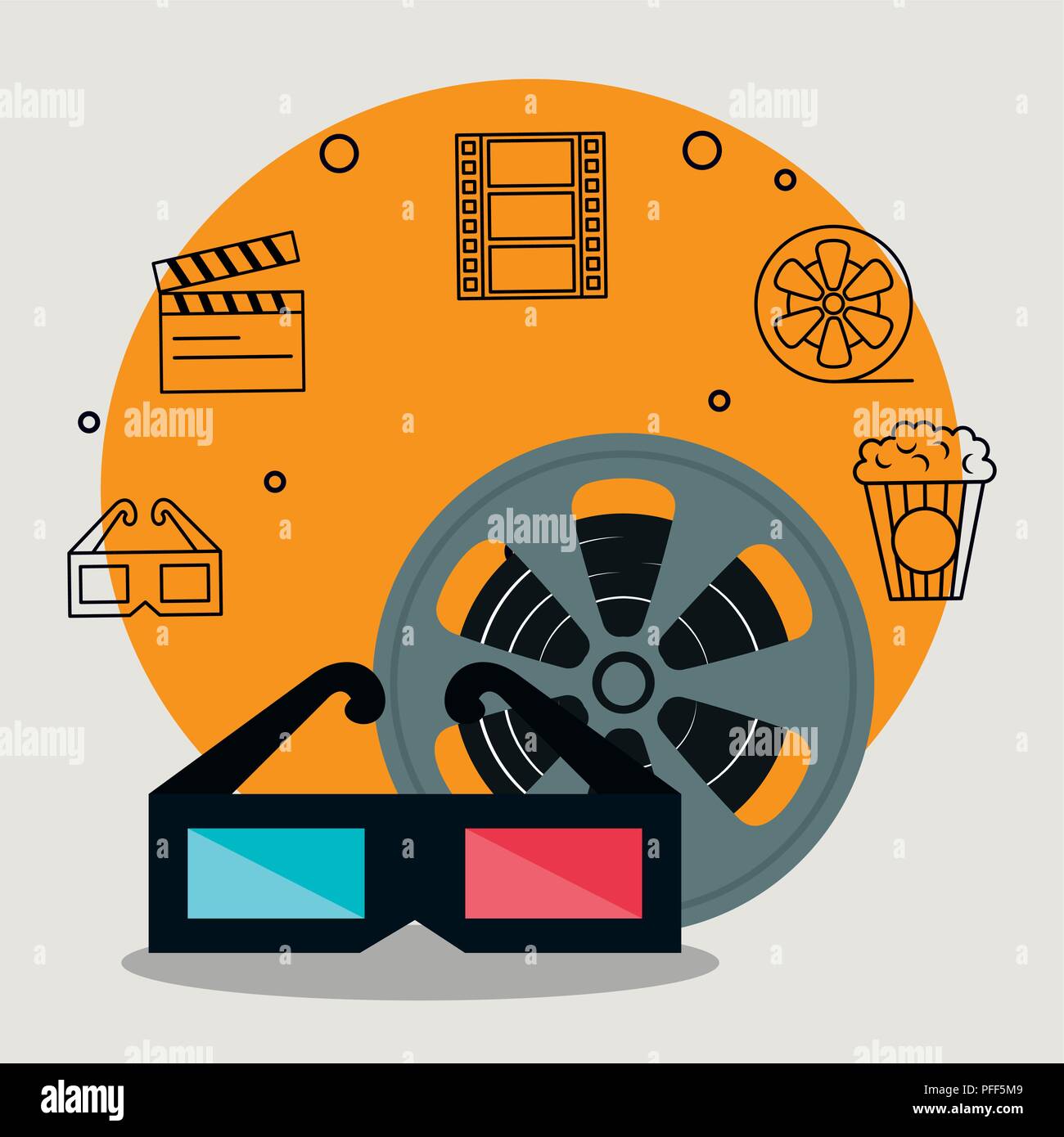 Cinema symbols hi-res stock photography and images - Alamy
