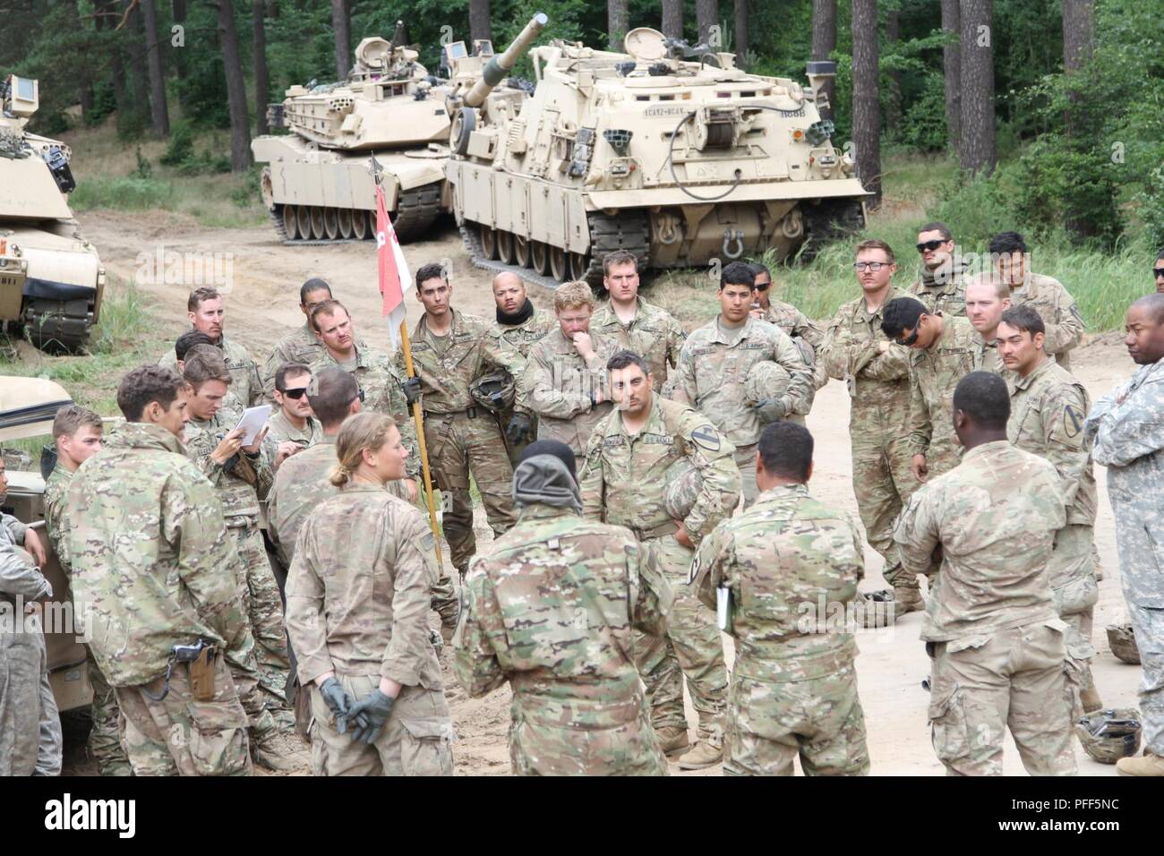 U.S. Army Capt. Thomas Comer, the company commander of the Eager Arms ...