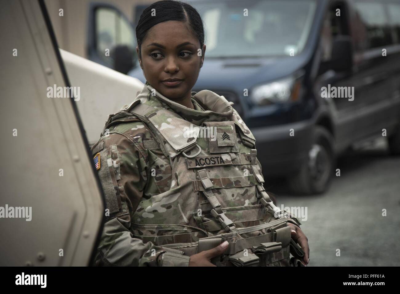 FORT DIX, NJ Sgt. Ammie Acosta poses during the Army Reserve commercial ...
